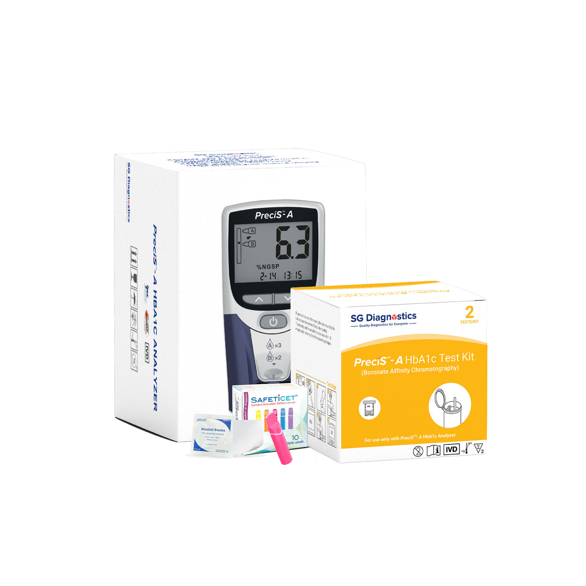 PreciS-A HbA1c Rapid Analysis System – AgedCare by NTUC FairPrice Co ...