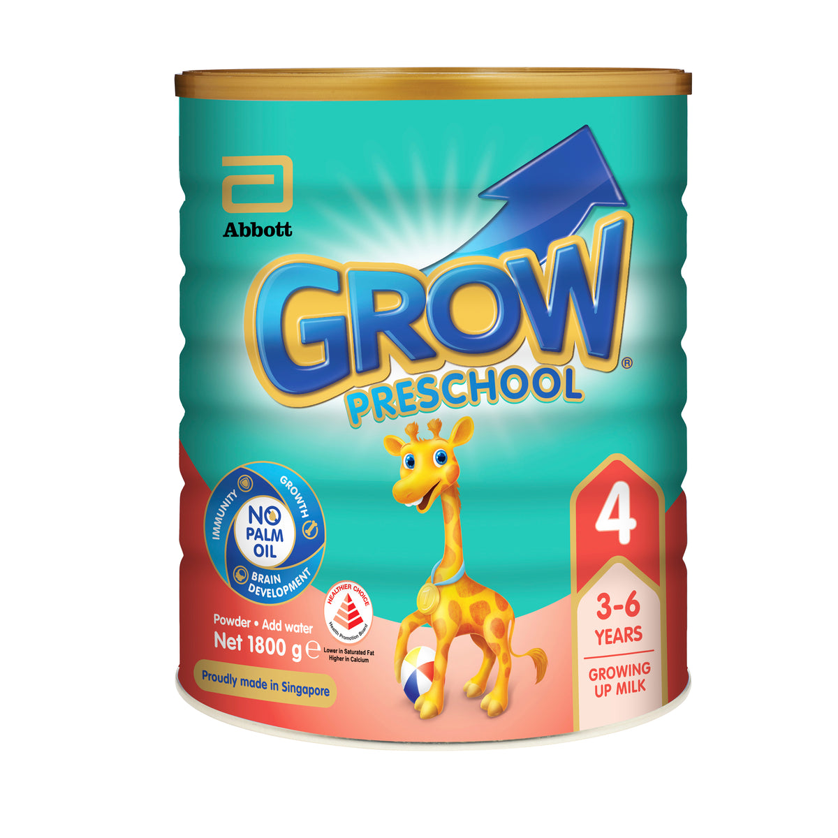 Grow Preschool 3+ Milk Powder 1800G – AgedCare by NTUC FairPrice Co ...