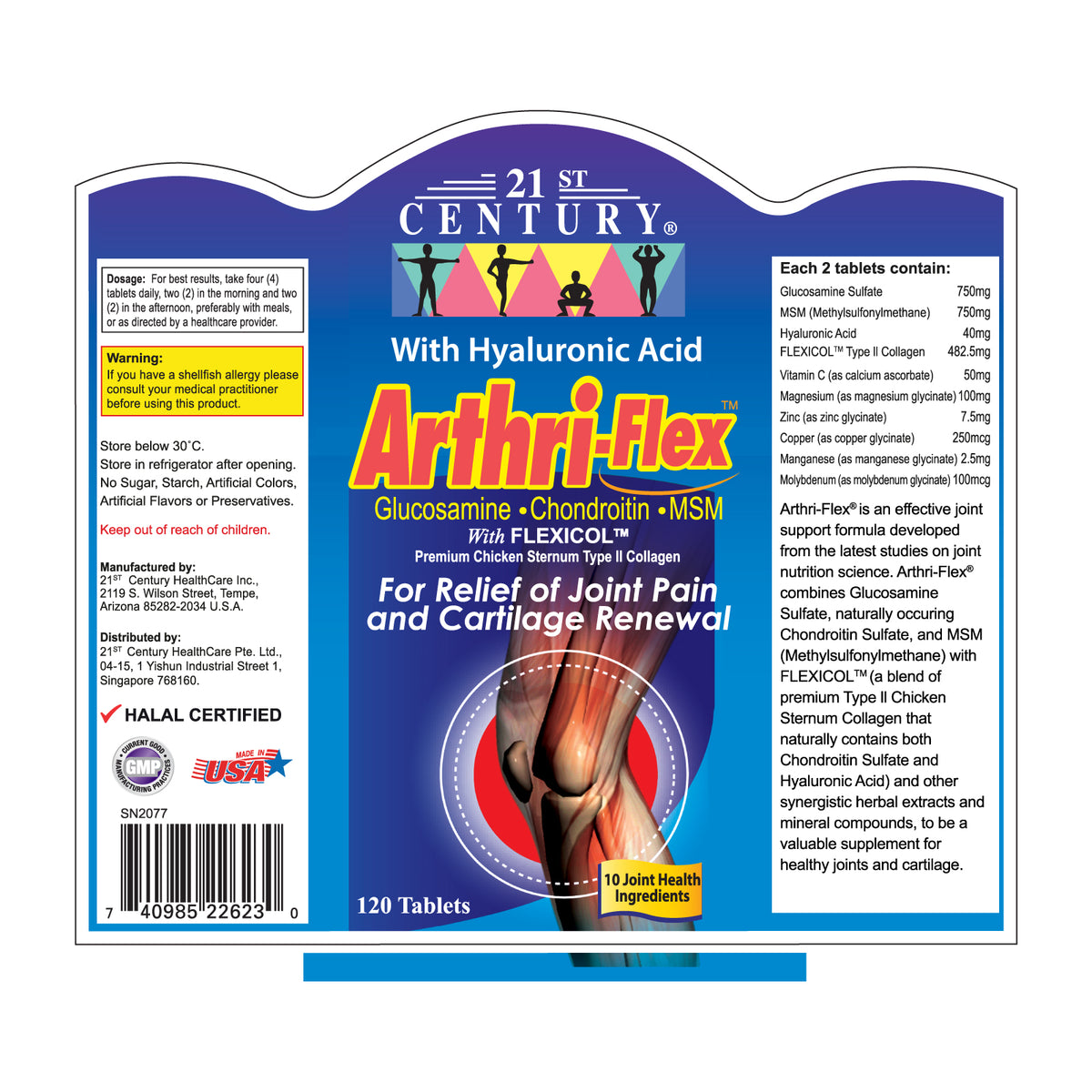 21st Century Arthri-Flex® 120S – AgedCare by NTUC FairPrice Co ...