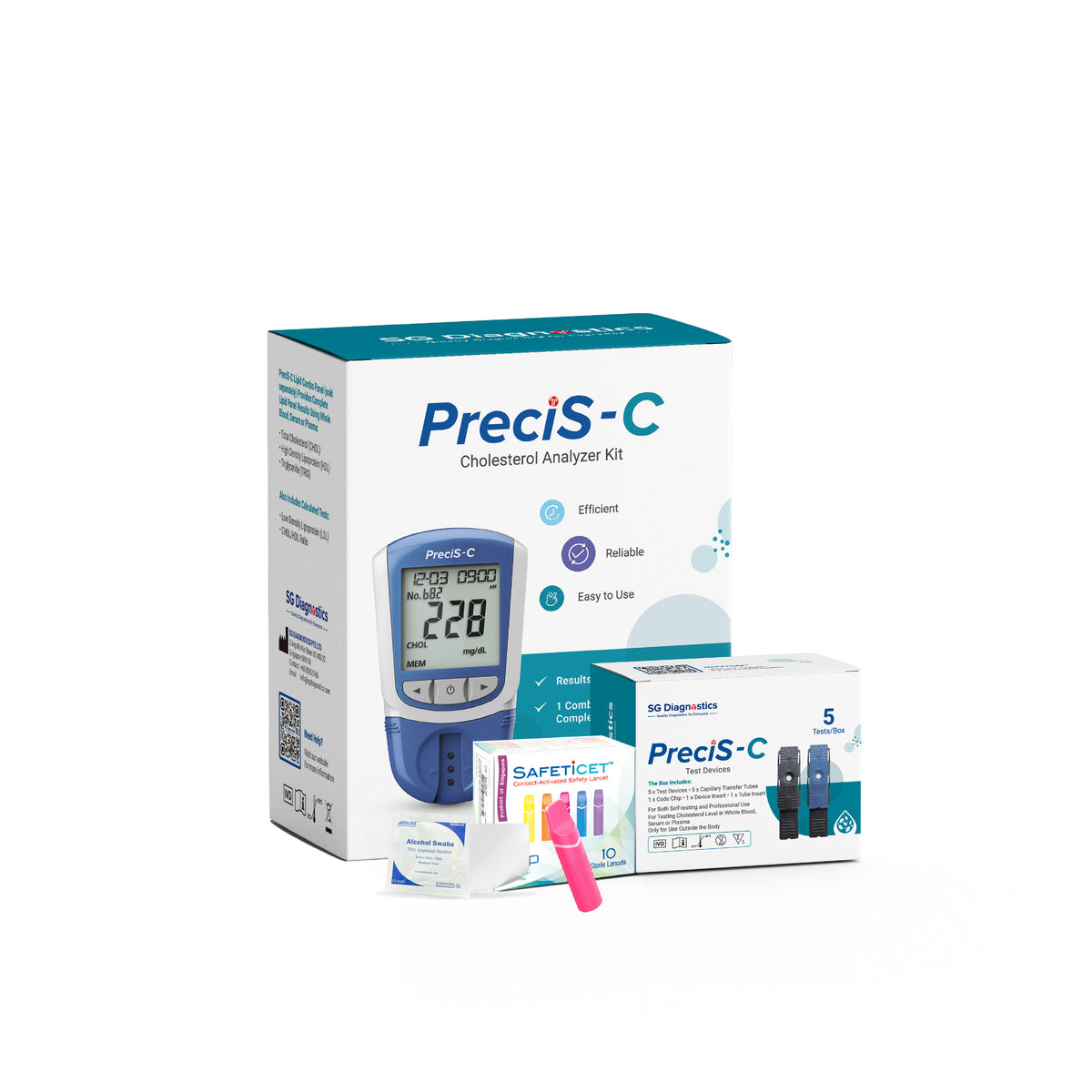 Precis-C Cholesterol Monitoring System – AgedCare by NTUC FairPrice Co ...