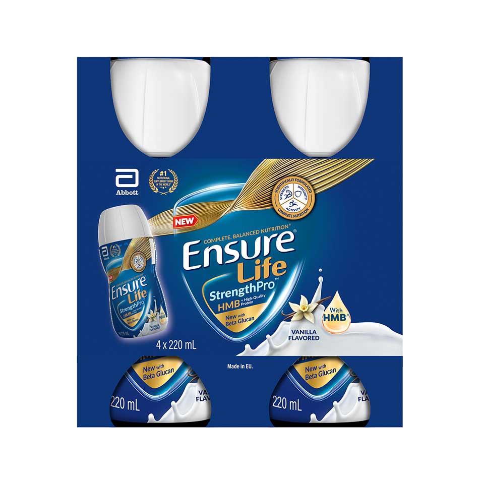 Ensure Life StrengthPro Liquid 220ml – AgedCare by NTUC FairPrice Co ...