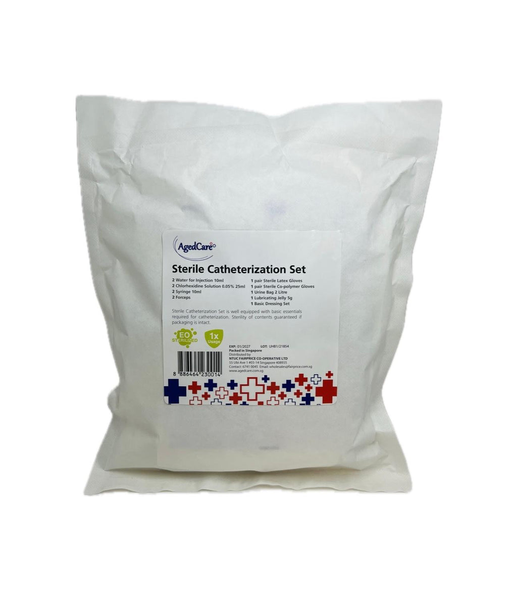 AgedCare Female Catheterization Set (Sterile) – AgedCare by NTUC ...