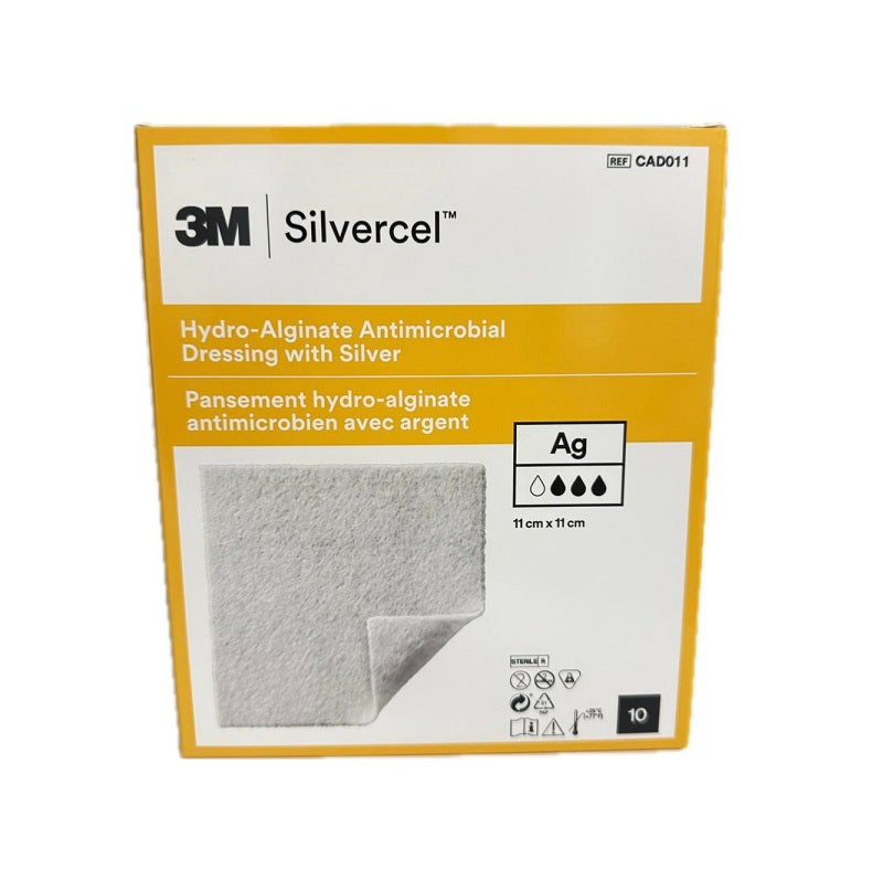 3M Silvercel Hydro-Alginate Dressing (11x11cm) 10's – AgedCare by NTUC ...