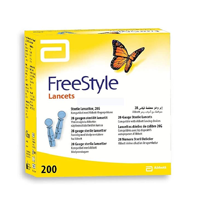 Freestyle Lancets Sterile (28G) 200's – AgedCare by NTUC FairPrice Co ...